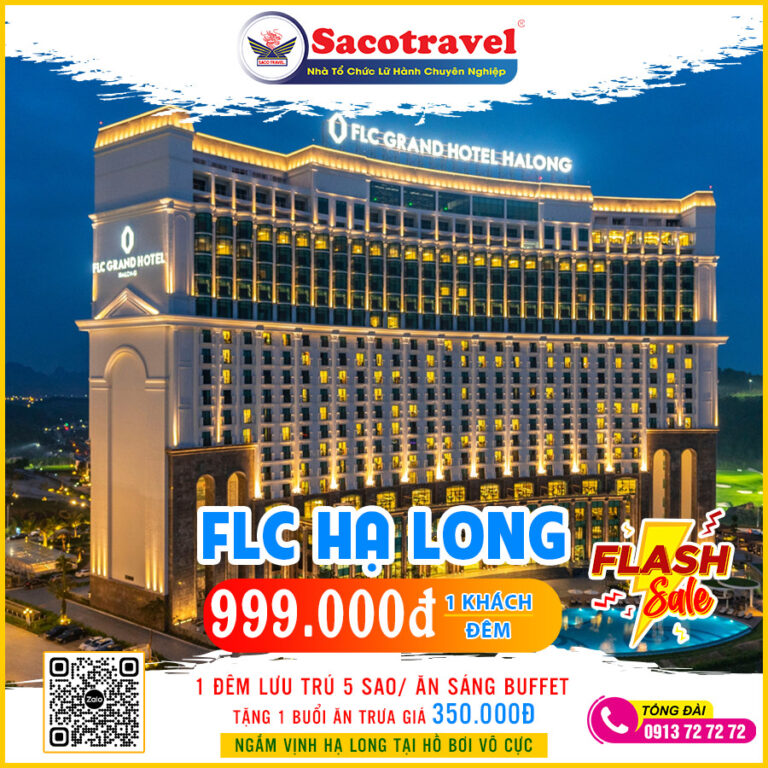 Đồng loạt giảm giá 50% các đêm lưu trú tại hệ thống FLC - Saco Travel