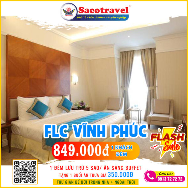 Đồng loạt giảm giá 50% các đêm lưu trú tại hệ thống FLC - Saco Travel